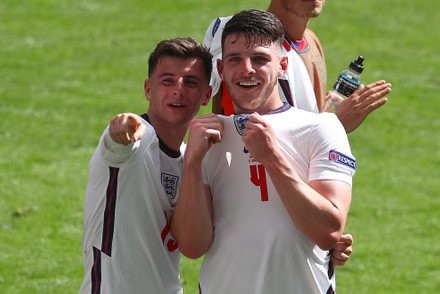Mason Mount Declan Rice England Celebrate Editorial Stock Photo - Stock ...