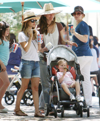 Rachel Bilson Stepmother Heather Medway Half Editorial Stock Photo ...