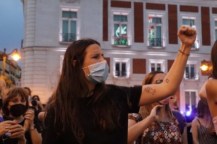 Femen Activists Protest In Madrid, Spain - 11 Jun 2021 Stock Pictures ...