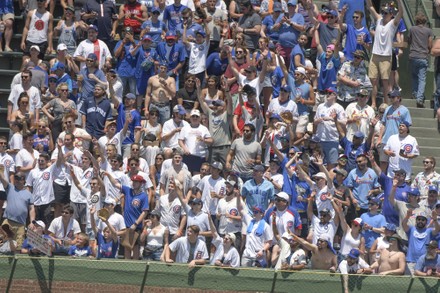 Wrigley Field Bleacher Were Packed Fans Editorial Stock Photo - Stock ...