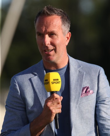 Michael Vaughan Former England Cricket Captain Editorial Stock Photo ...