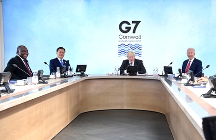 47th G7 Summit, Cornwall, UK - 12 Jun 2021 Stock Pictures, Editorial ...