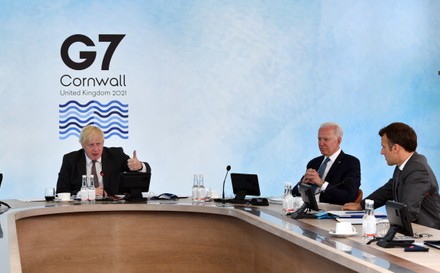47th G7 Summit, Cornwall, UK - 13 Jun 2021 Stock Pictures, Editorial ...