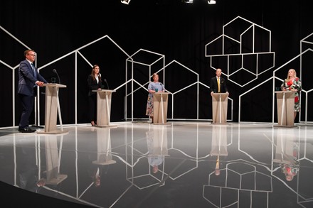 Part Leaders Finnish Political Parties Finnish Editorial Stock Photo ...
