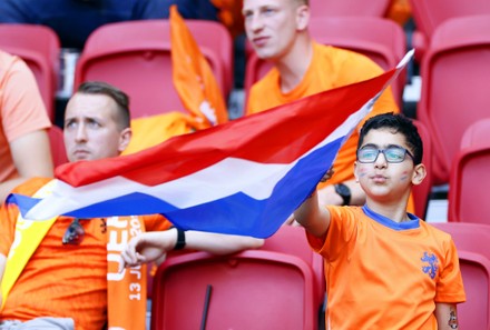Dutch Fans Cheer Prior Uefa Euro Editorial Stock Photo - Stock Image ...