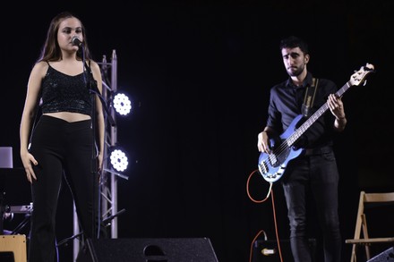 Singer Gisela Quiros Seen Performing Lhospitalet Editorial Stock Photo ...