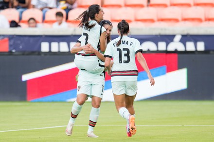 Portugal Defender Carole Costa 15 Celebrates Editorial Stock Photo ...