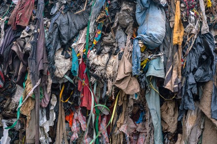 Unsellable Imported Secondhand Clothes Rotting Dumpsite Editorial Stock ...