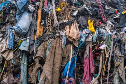 Unsellable Imported Secondhand Clothes Rotting Dumpsite Editorial Stock ...