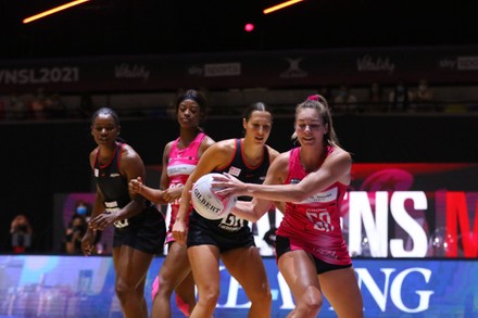 London Pulse v Saracens Mavericks, Netball Vitality Super League ...