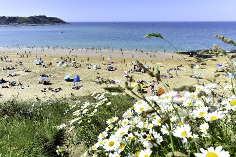 __COUNT__ Seasonal weather, Brittany beach, France - 13 Jun 2021 Stock ...
