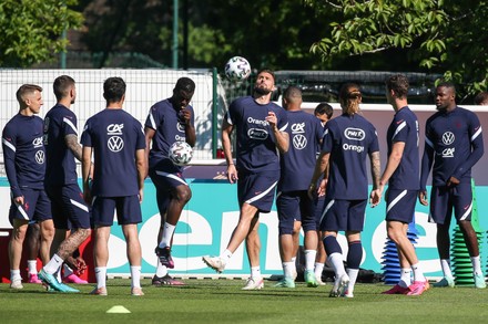 French National Football Team Training, Clairefontaine, France - 13 Jun ...