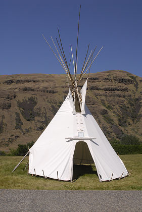Indian Teepee Tent Native American History Editorial Stock Photo ...