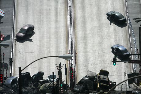 Transformers 3 Being Shot Michigan Avenue Editorial Stock Photo - Stock ...