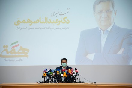 Press Conference Iranian Presidential Election 2021 Editorial Stock ...