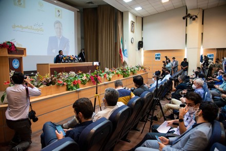 Press Conference Iranian Presidential Election 2021 Editorial Stock ...