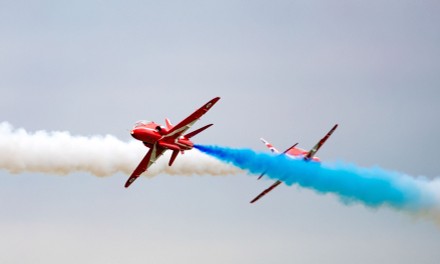 Famous Red Arrows Planes Have Been Editorial Stock Photo - Stock Image ...