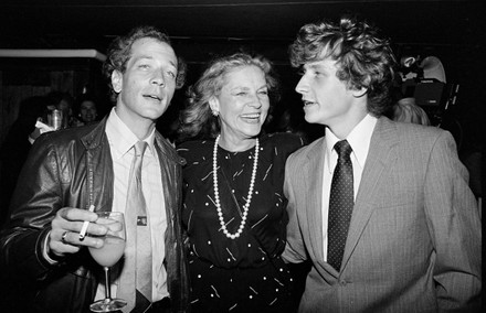 Stephen Bogart, Lauren Bacall and Sam Robards Stock Pictures, Editorial ...