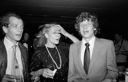 Stephen Bogart, Lauren Bacall and Sam Robards Stock Pictures, Editorial ...