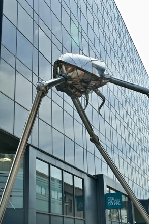 Woking Martian Statue By Michael Condon Editorial Stock Photo - Stock ...