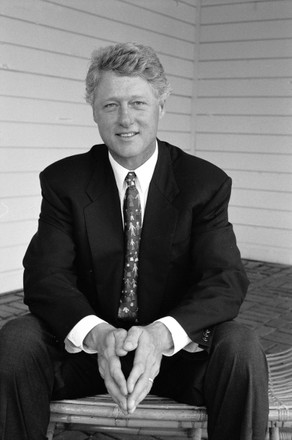 Portrait American President Bill Clinton Dressed Editorial Stock Photo ...