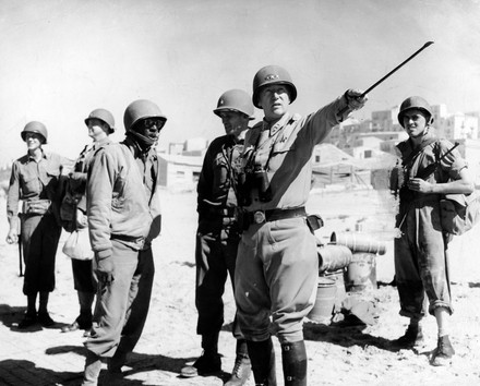 American General George S Patton Pointing Editorial Stock Photo - Stock ...