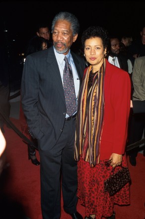 Actor Morgan Freeman Wife Film Premiere Editorial Stock Photo - Stock ...