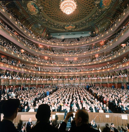 General View Orchestra Audience Gala Farewell Editorial Stock Photo ...