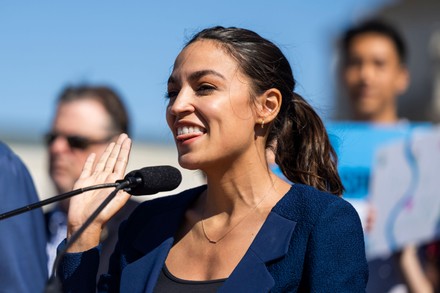 Democratic Representative New York Alexandria Ocasiocortez Editorial ...