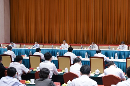 Wang Yang Member Standing Committee Political Editorial Stock Photo ...