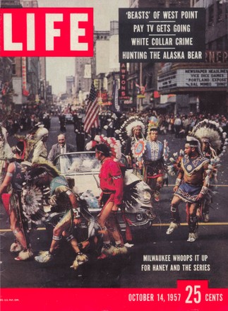 Life Magazine Cover 10141957 W Logo Editorial Stock Photo - Stock Image ...