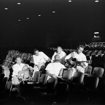 American Music Group Prisonaires Rehearse Seats Editorial Stock Photo ...