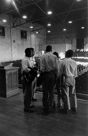 American Music Group Prisonaires Rehearse On Editorial Stock Photo ...