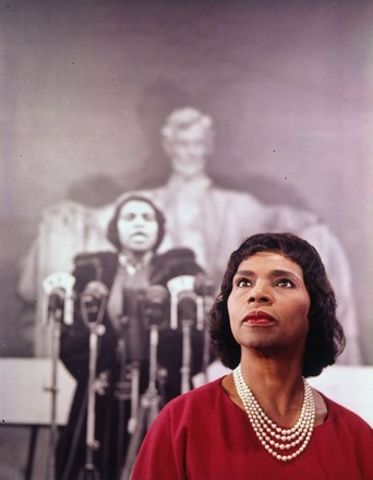 Opera Singer Marian Anderson Front Photo Editorial Stock Photo - Stock ...