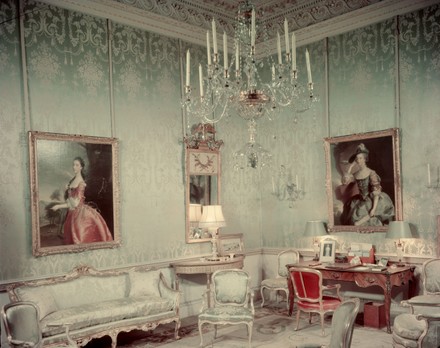 Interior View Velvet Room Ditchley House Editorial Stock Photo - Stock ...