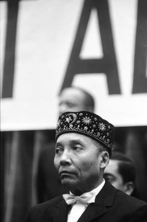 Muslim Leader Elijah Muhammad Annual Muslim Editorial Stock Photo ...
