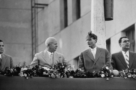 Soviet Presidium Leonid Brezhnev R W Editorial Stock Photo - Stock ...