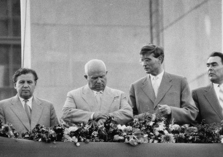 Soviet Presidium Leonid Brezhnev R W Editorial Stock Photo - Stock ...