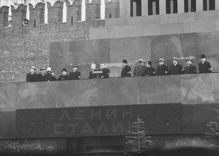 Russian Officials Mikhail Suslov 7r Ekaterina Editorial Stock Photo ...