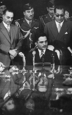 Jordanian Bahjat Talhouni L W King Editorial Stock Photo - Stock Image ...