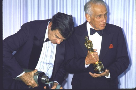 Producerscreenwriter Howard W Koch R Holding Editorial Stock Photo ...