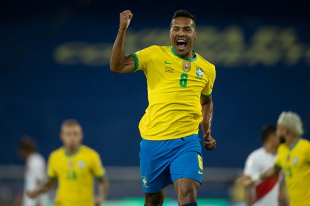 Alex Sandro Brazil Celebrates His Goal Editorial Stock Photo - Stock ...