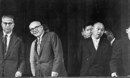 Edward Ochab L Standing Wladyslaw Gomulka Editorial Stock Photo - Stock ...