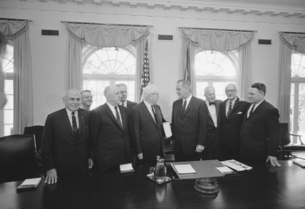 Warren Commission Delivering Report On President Editorial Stock Photo ...