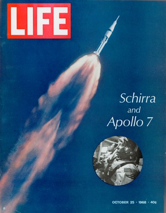 Life Cover 10251968 Schirra Apollo 7 Editorial Stock Photo - Stock ...