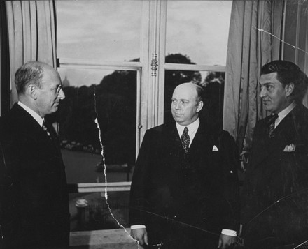 Henry Morgenthau Jr H Merle Cochran Editorial Stock Photo - Stock Image ...