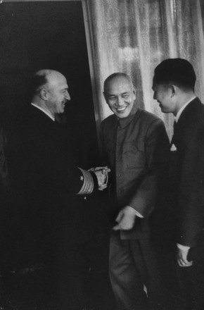 Gen Chiang Kaishek C Smiling Talking Editorial Stock Photo - Stock ...