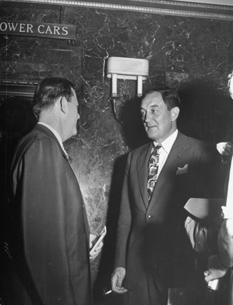 Robert E Hannegan Edwin W Pauley Editorial Stock Photo - Stock Image ...