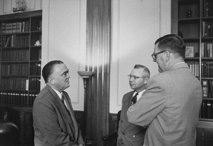 Head Fbi J Edgar Hoover L Editorial Stock Photo - Stock Image ...