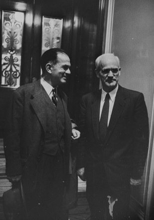 Senator William Fulbright Arthur Watkins Hall Editorial Stock Photo ...